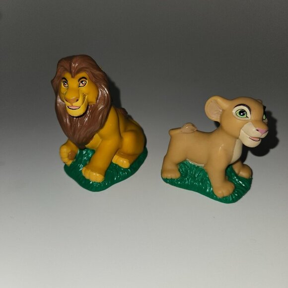 Disney | Toys | 2 Disney Plastic Toy Figures Lot The Lion King Adult ...